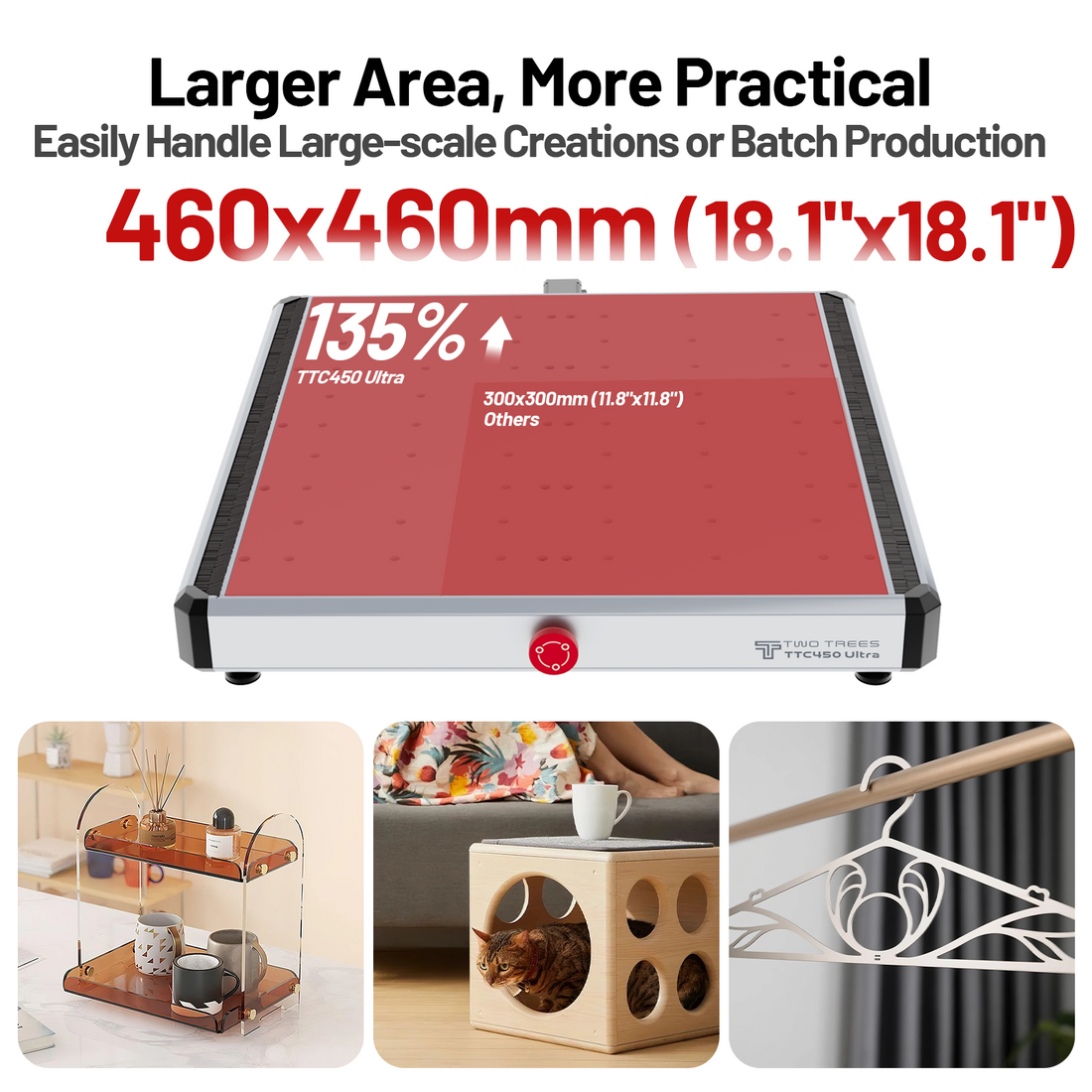 Twotrees TTC450 Ultra CNC Router Machine for Desktop Engraving