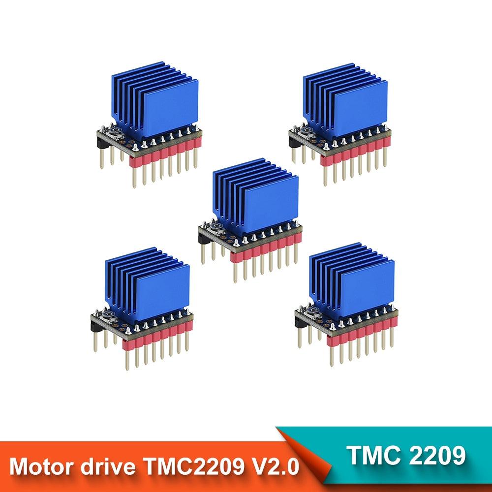 Twotrees 3D Printer Parts 5PCS TMC2209 Motor Mute Driver Stepstick Rep